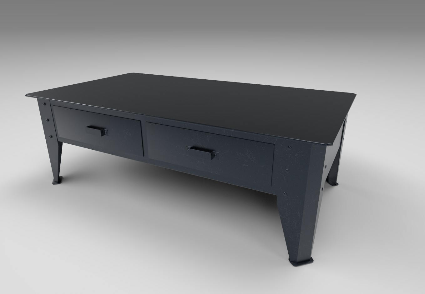 Table de salon en acier - RP METAL CREATION